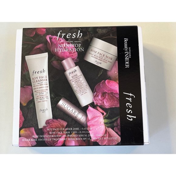 fresh | Skincare | Fresh Rose 4pc Gift Set Fresh Sample Box Travel ...